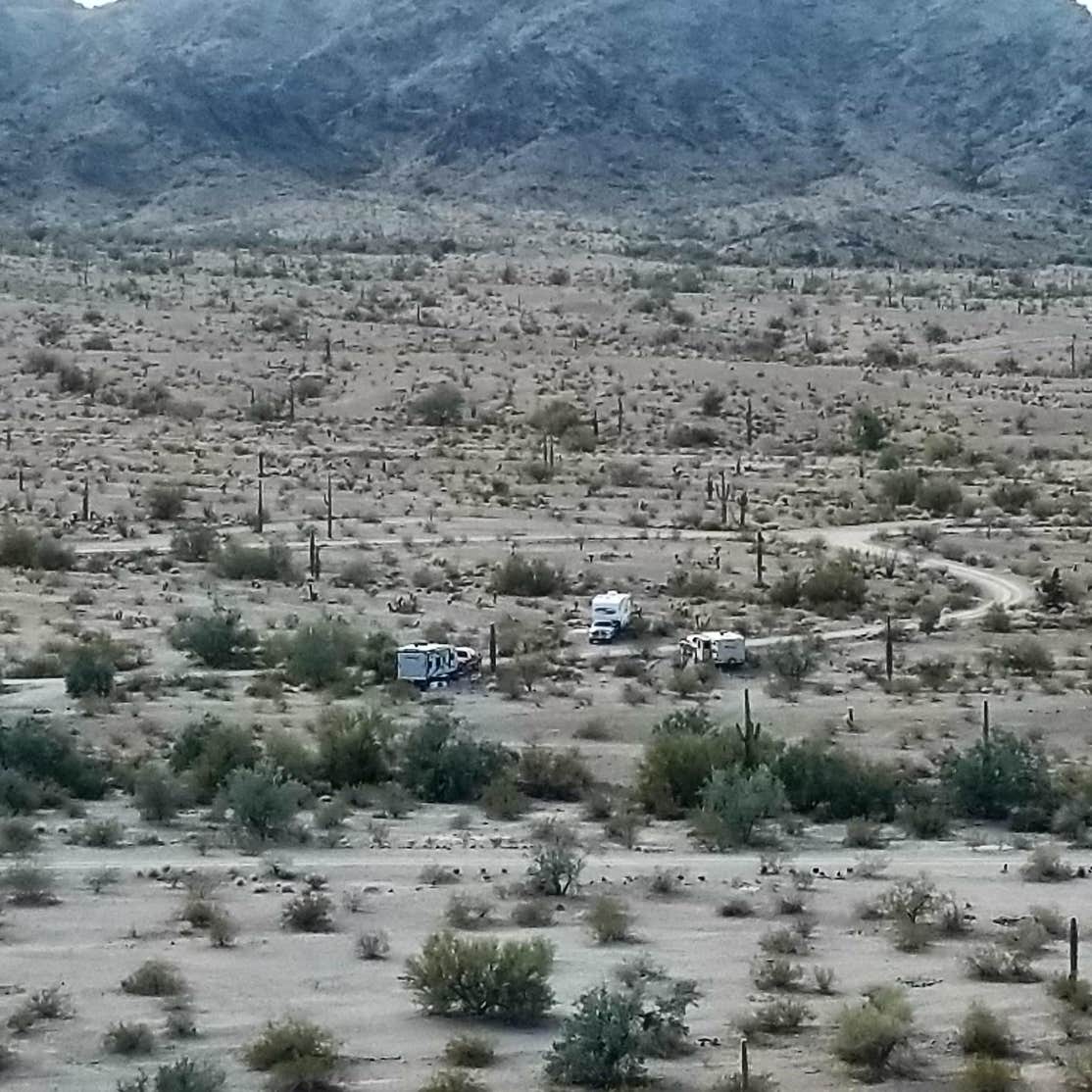 Crystal Hill Camping | Quartzsite, Arizona