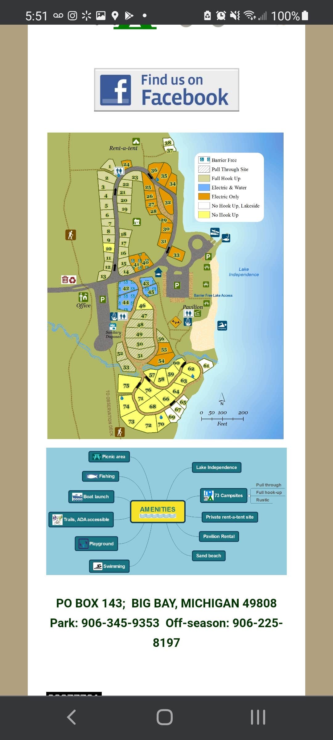 Perkins Park & Campground | Big Bay, Michigan