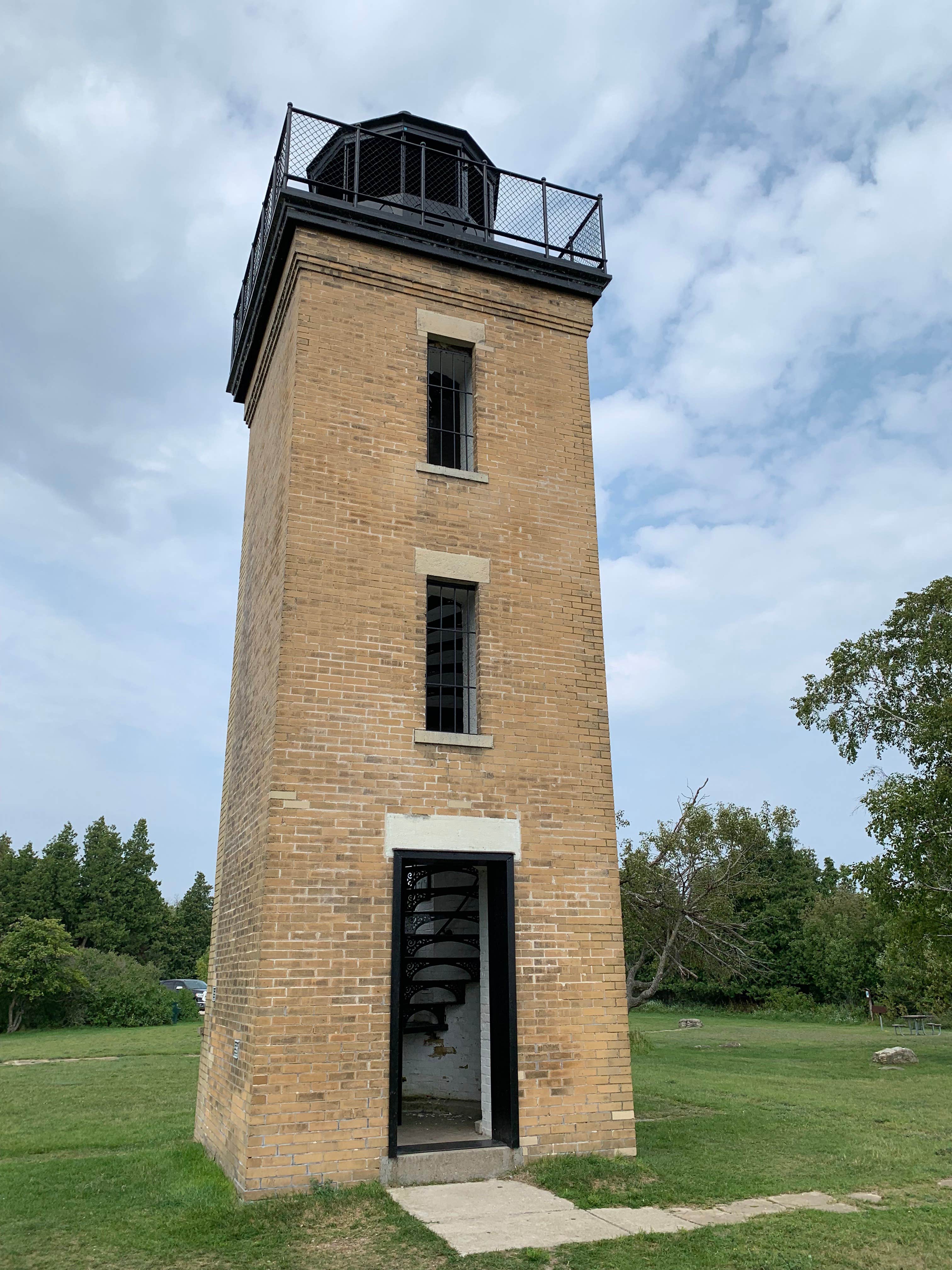 Peninsula Point Lighthouse Access Road - Dispersed Camping | Escanaba, MI