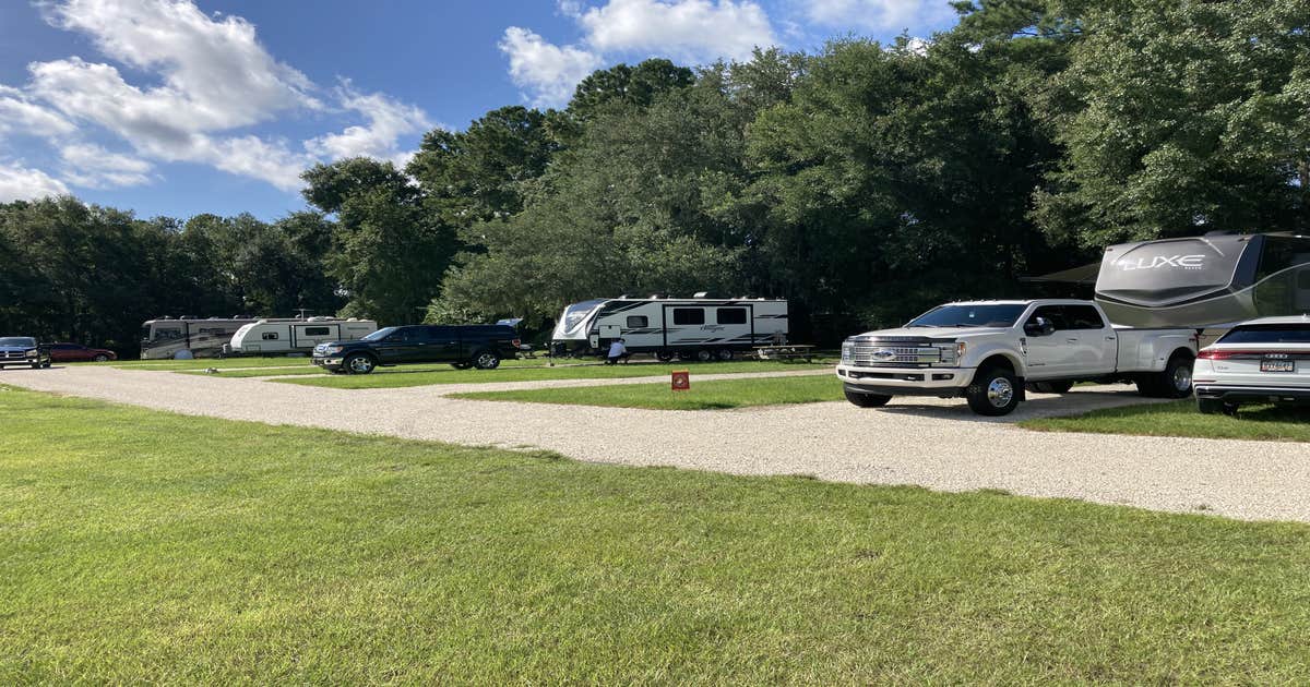 RV Camping near Savannah, GA | Full Hookup Campgrounds