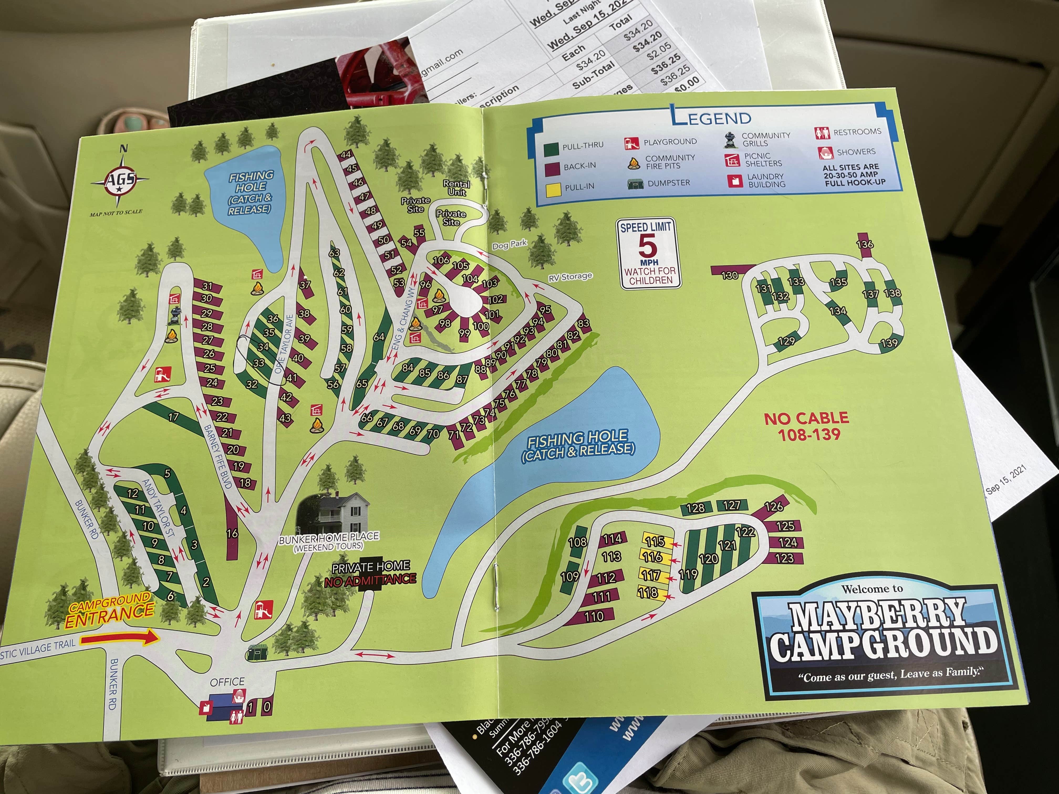 Mayberry Campground | Mount Airy, North Carolina