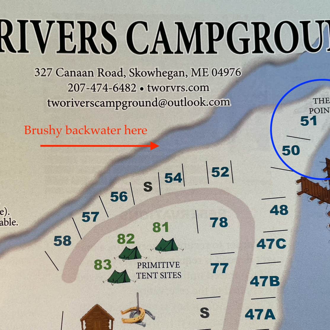 Two Rivers Campground | Skowhegan, Maine