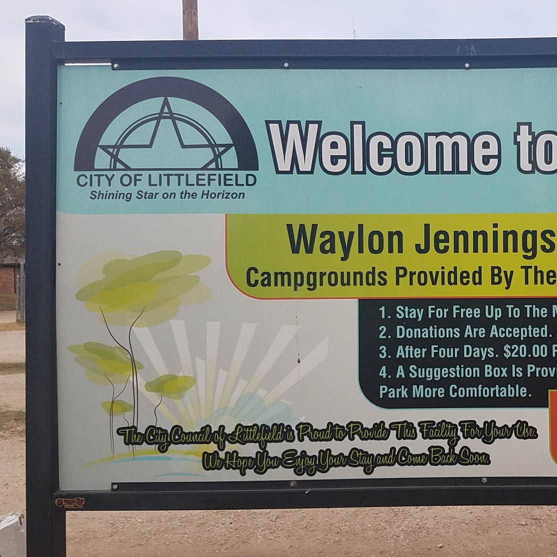 Waylon Jennings RV Park | Littlefield, TX