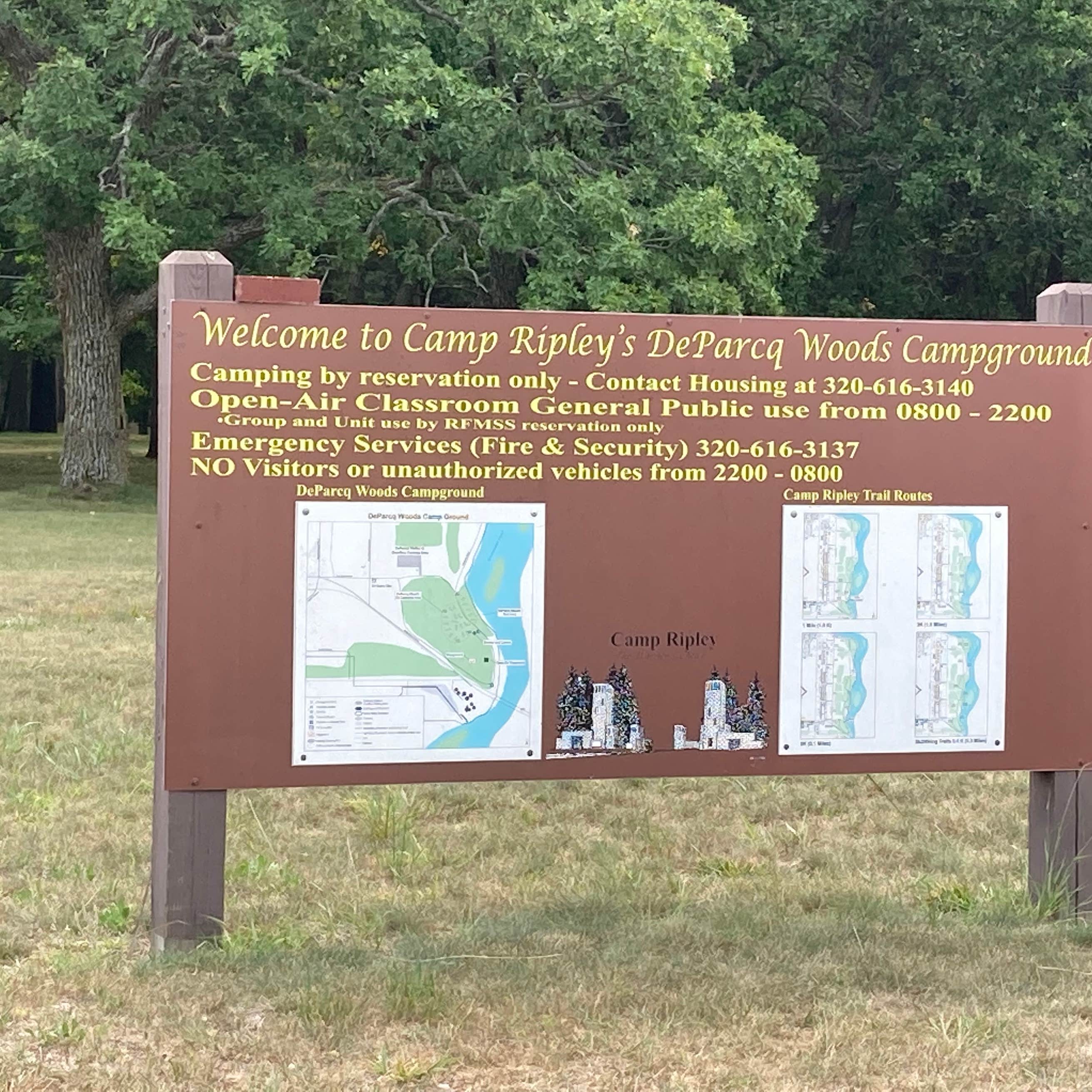 Military Park Camp Ripley DeParcq Woods Campground Camping | The Dyrt