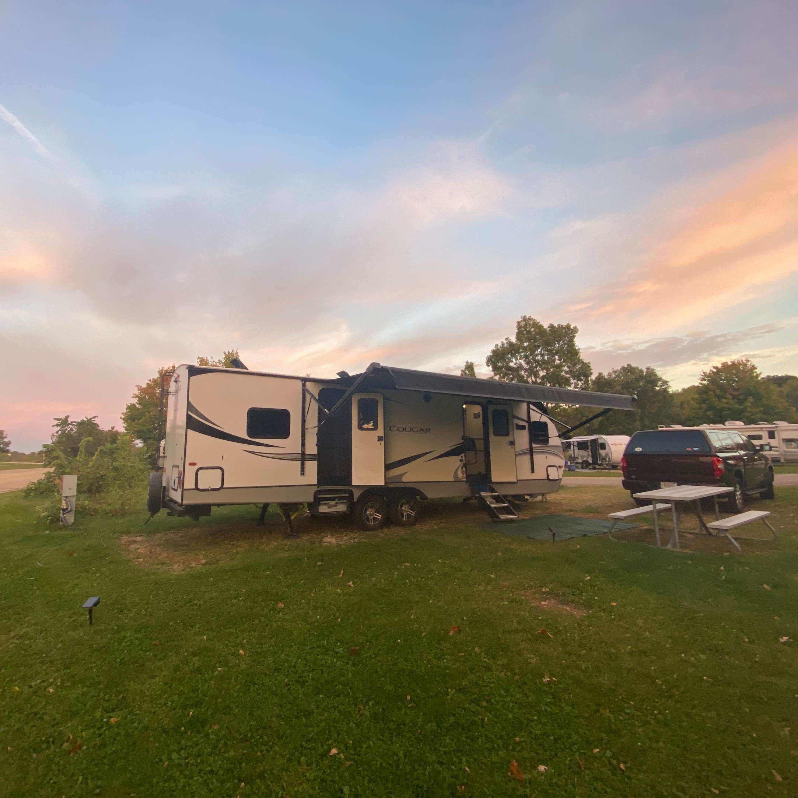 William G. Lunney Lake Farm Campground (Dane County Park) | Madison ...