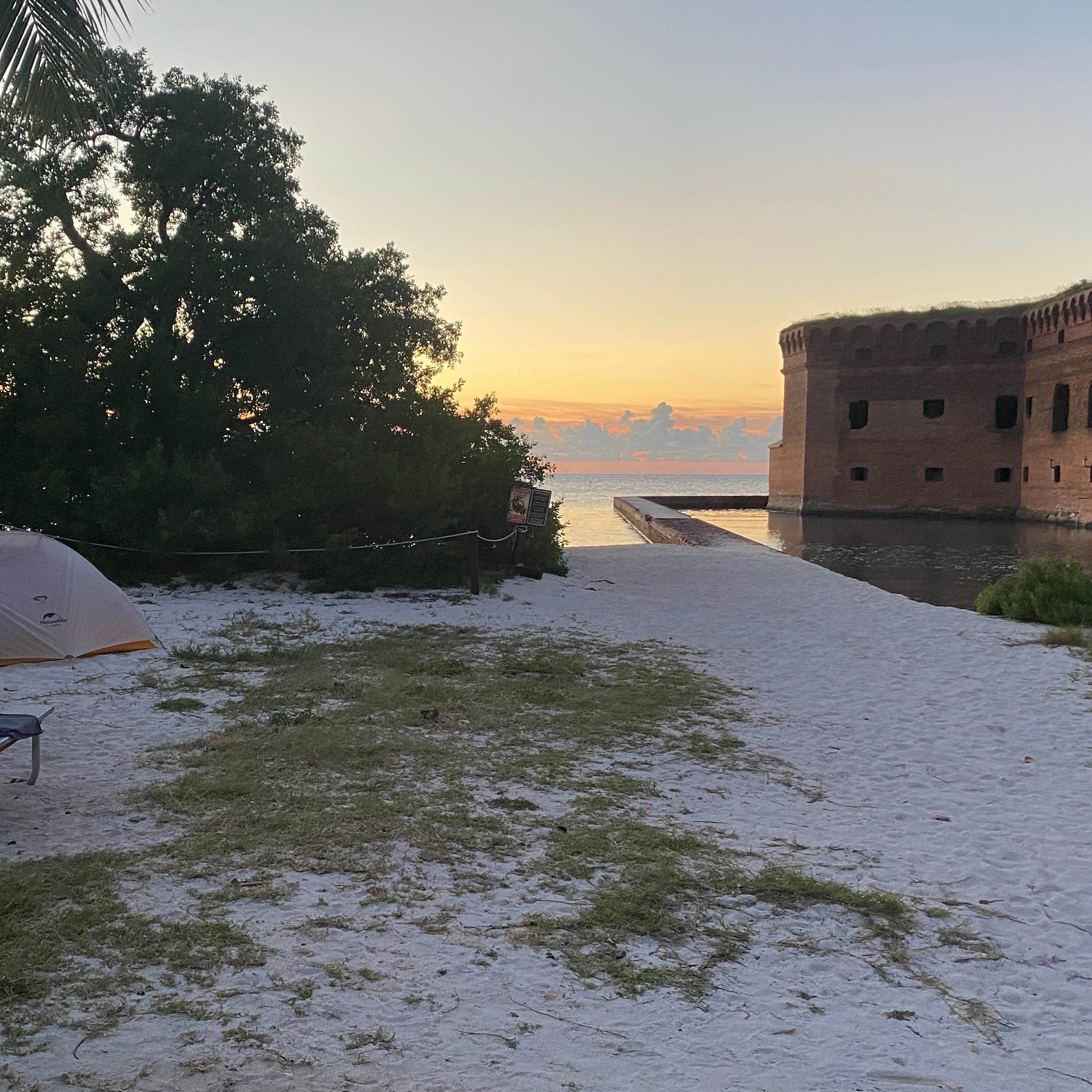 Garden Key Campground — Dry Tortugas National Park | Key West, Florida