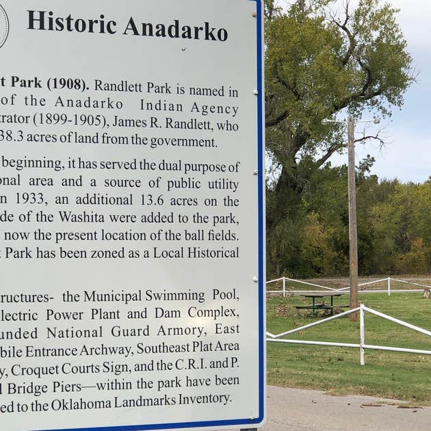 Randlett Park Camping | Fort Cobb, Oklahoma