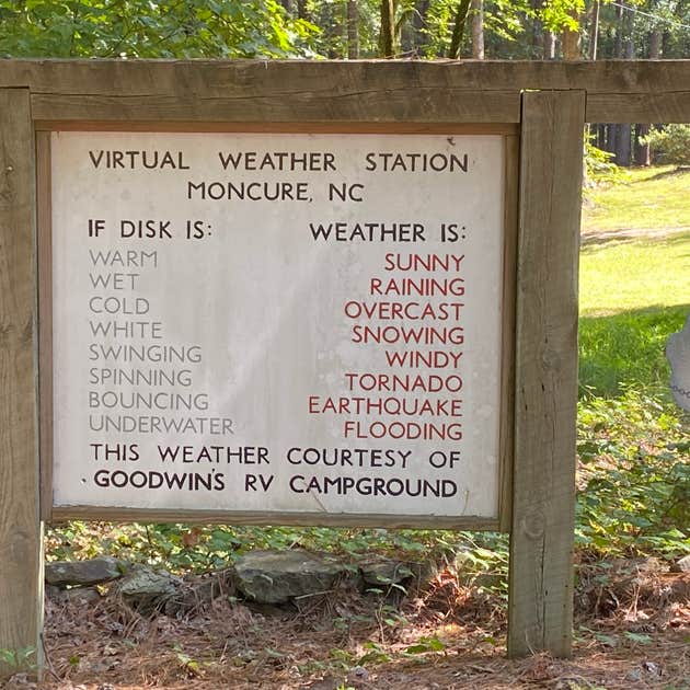 Goodwins RV Campground | Moncure, North Carolina