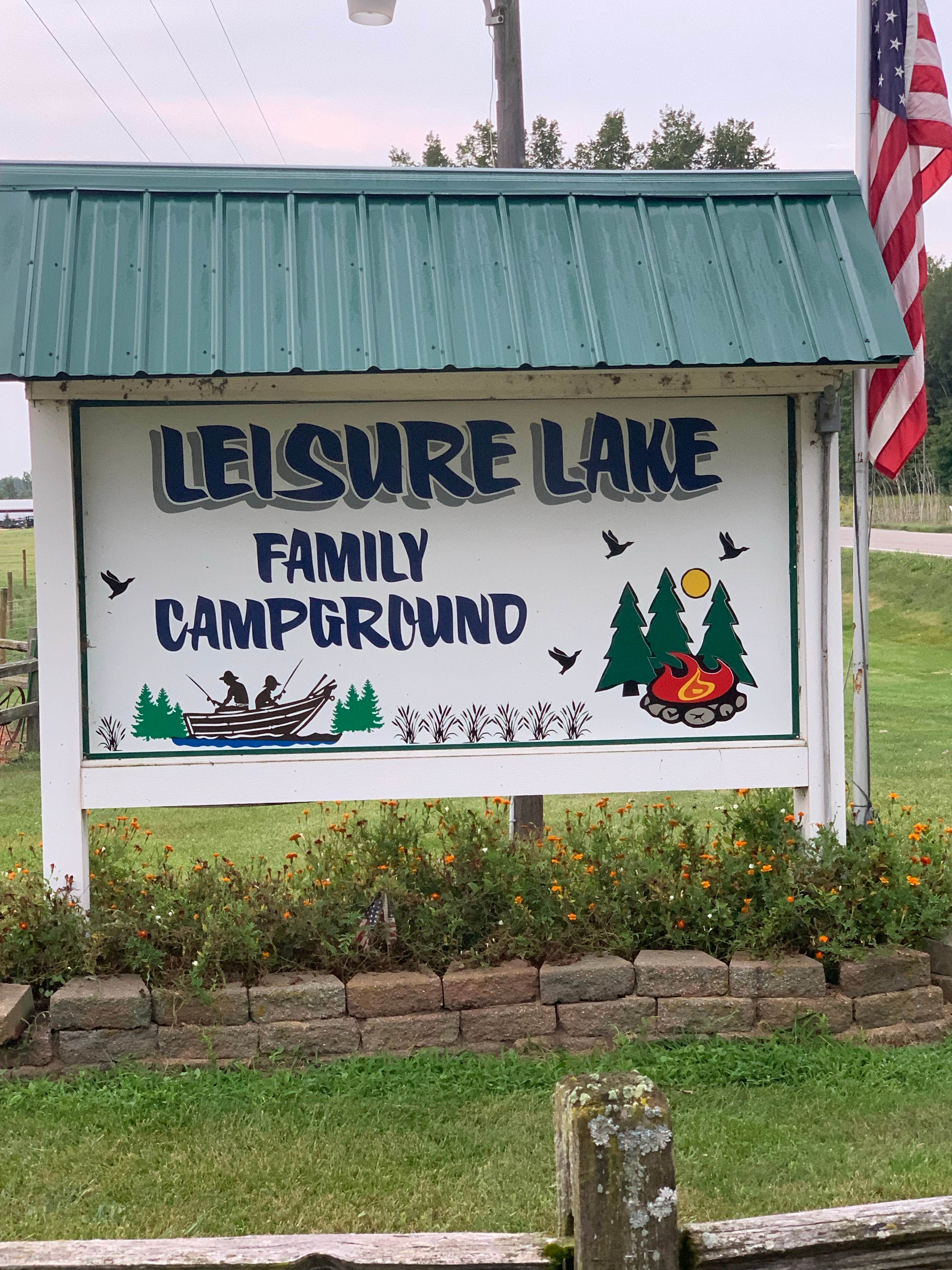 Leisure Lake Family Campground | Sumner, MI