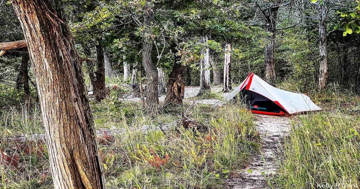 Cross Timbers Texoma Hiking Trail Primitive Campsite | Gordonville, TX