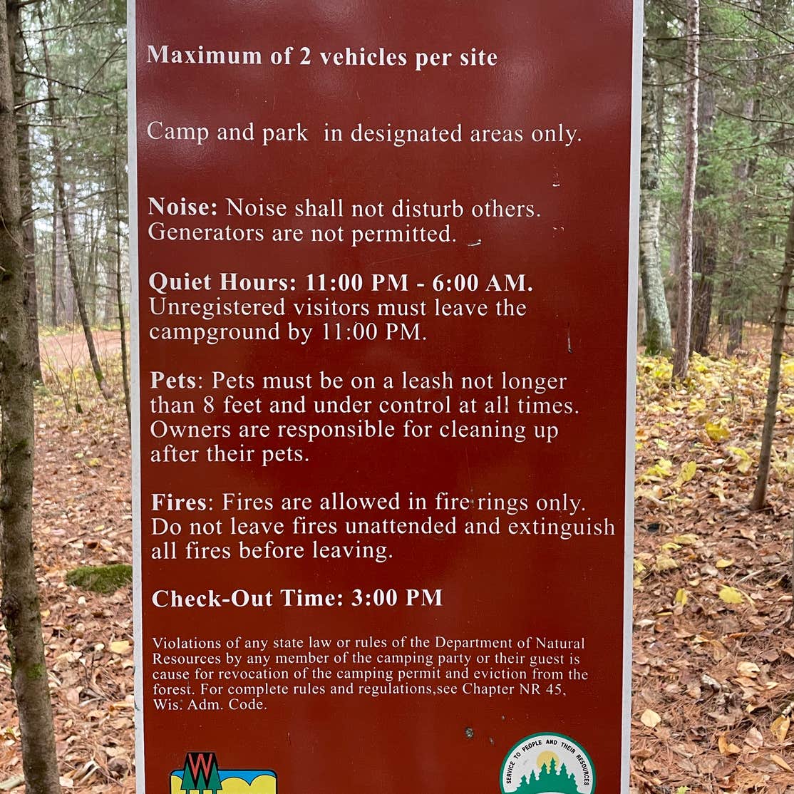 Brule River Campground | Long Lake, WI