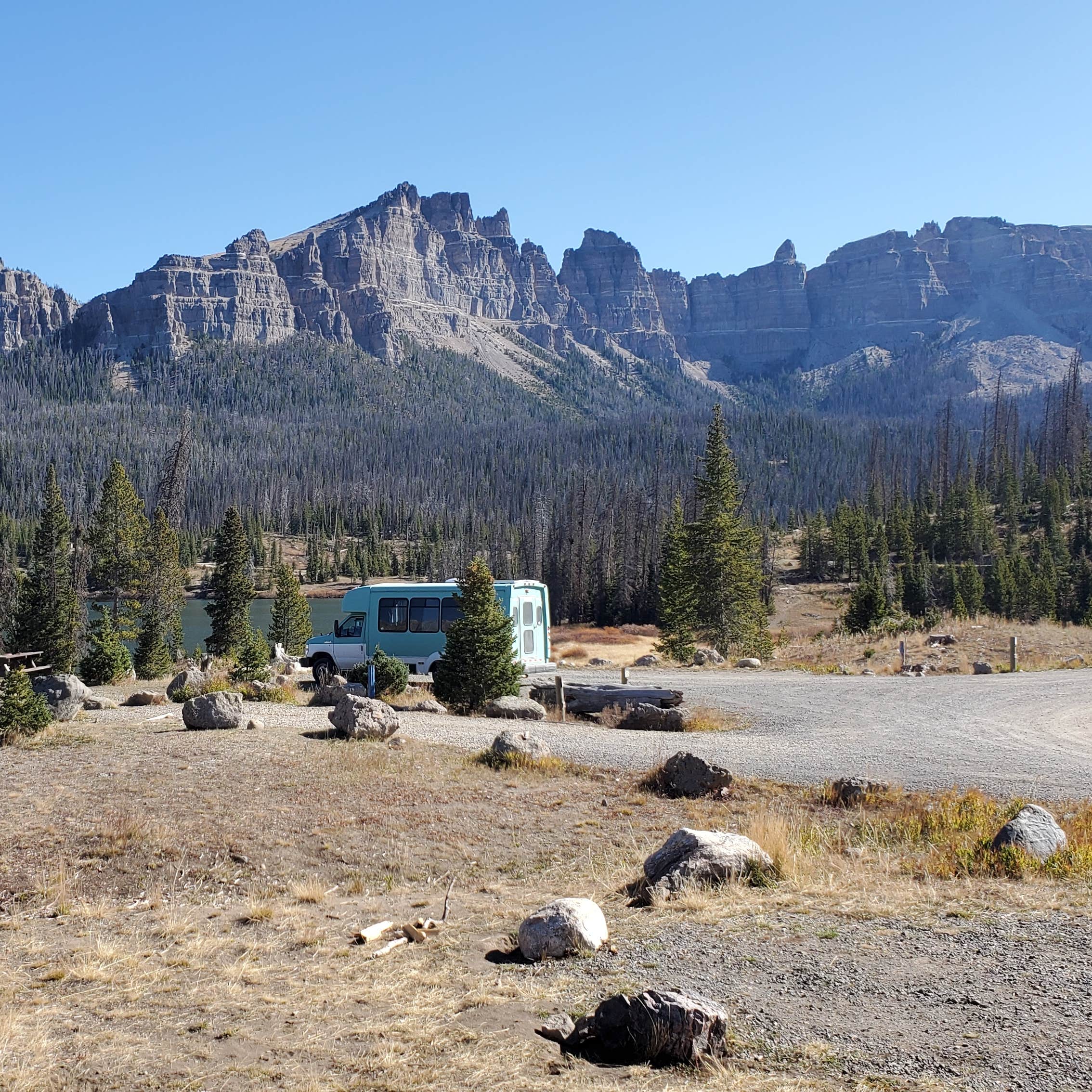 Brooks Lake Campground | Dubois, Wyoming