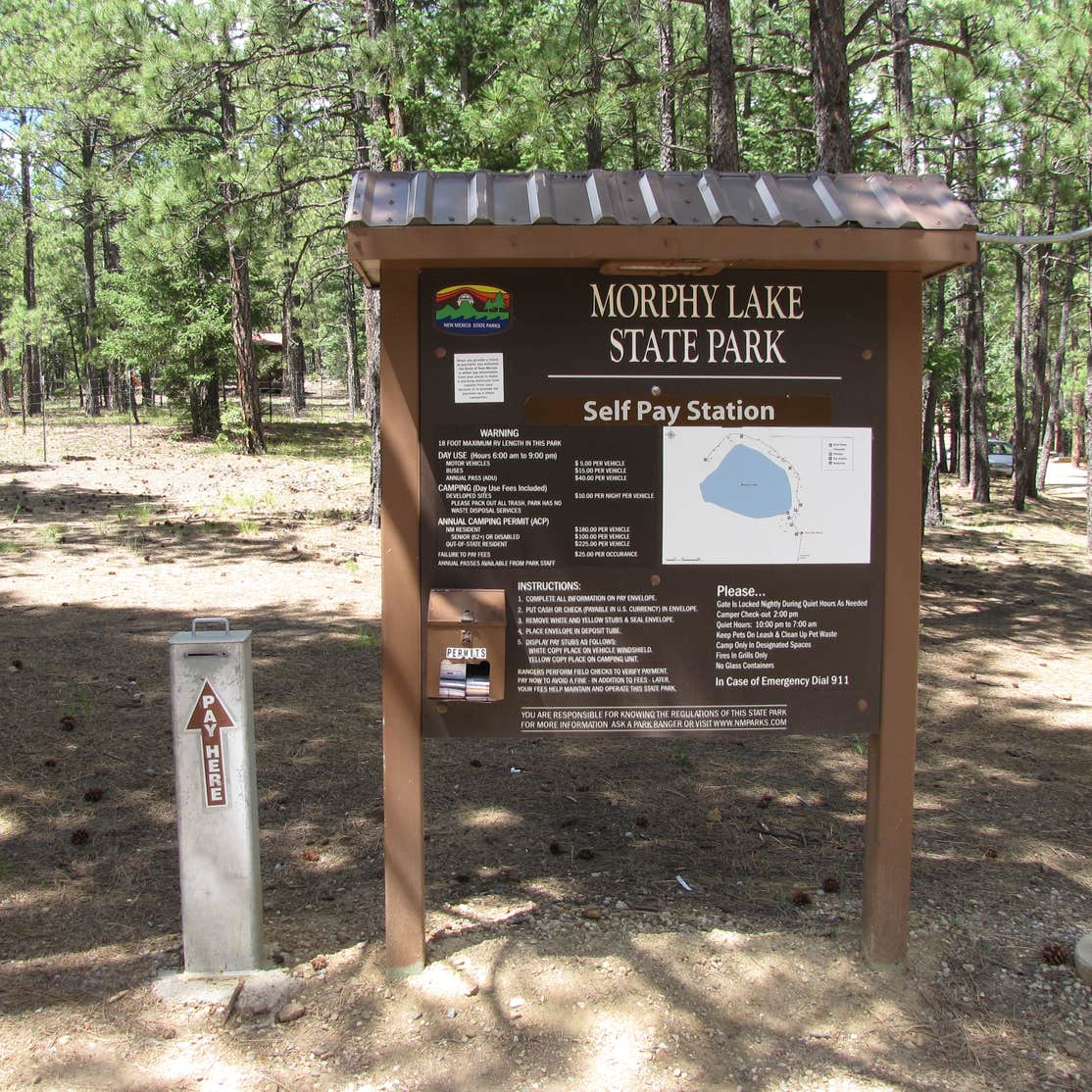 Morphy Lake State Park Campground | Mora, NM