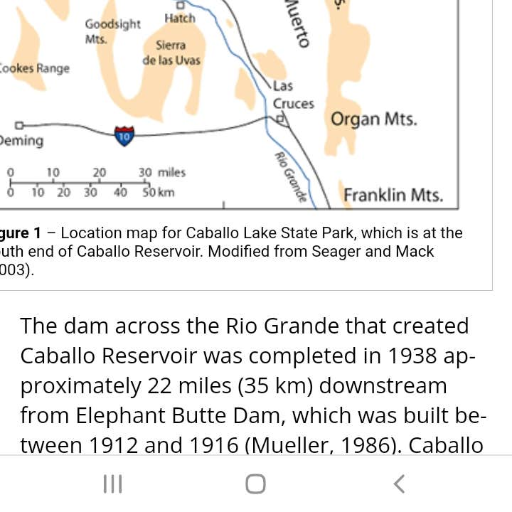 Percha Dam State Park Campground | Arrey, New Mexico