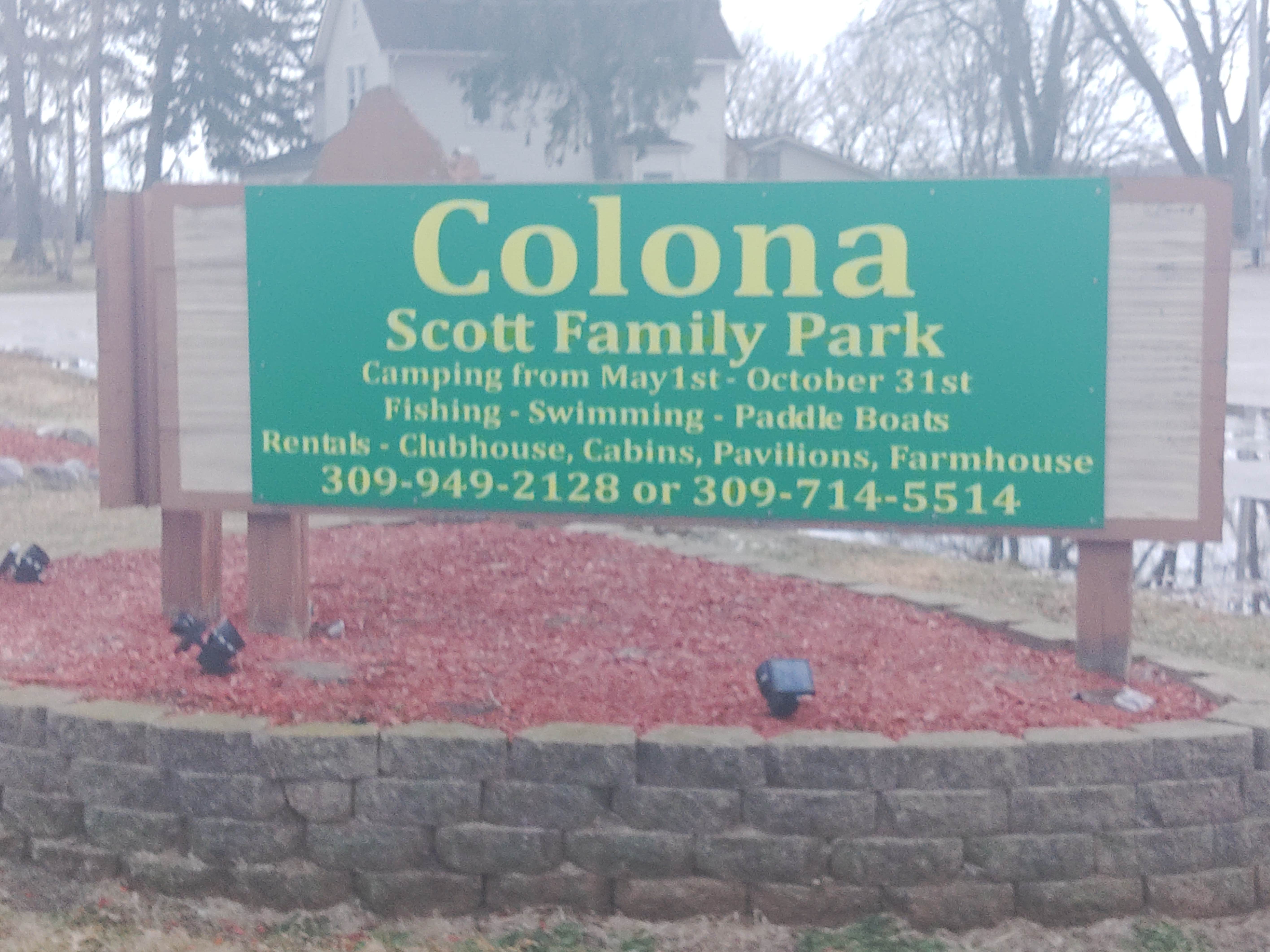 Colona Scott Family Park Camping | Colona, IL