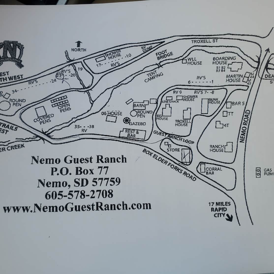 Nemo Guest Ranch Camping | Nemo, South Dakota