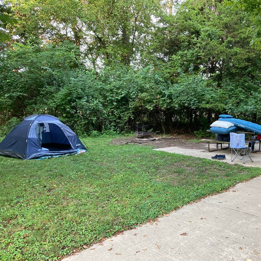 Weldon Springs State Park Campground | Clinton, IL