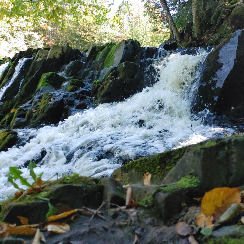 Potato River Falls Campground | Saxon, Wisconsin