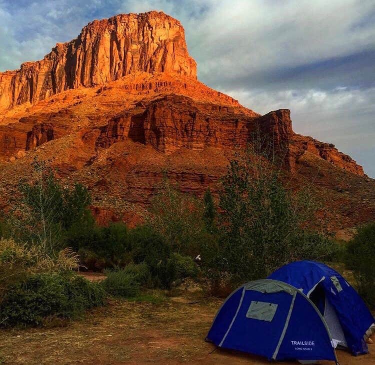 Big Bend Campground Castle Valley Utah