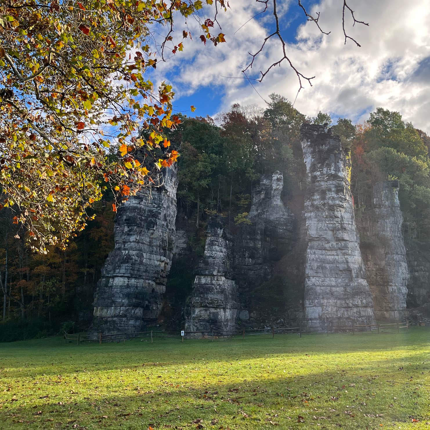 Natural Chimneys County Park Camping | Mount Solon, Virginia