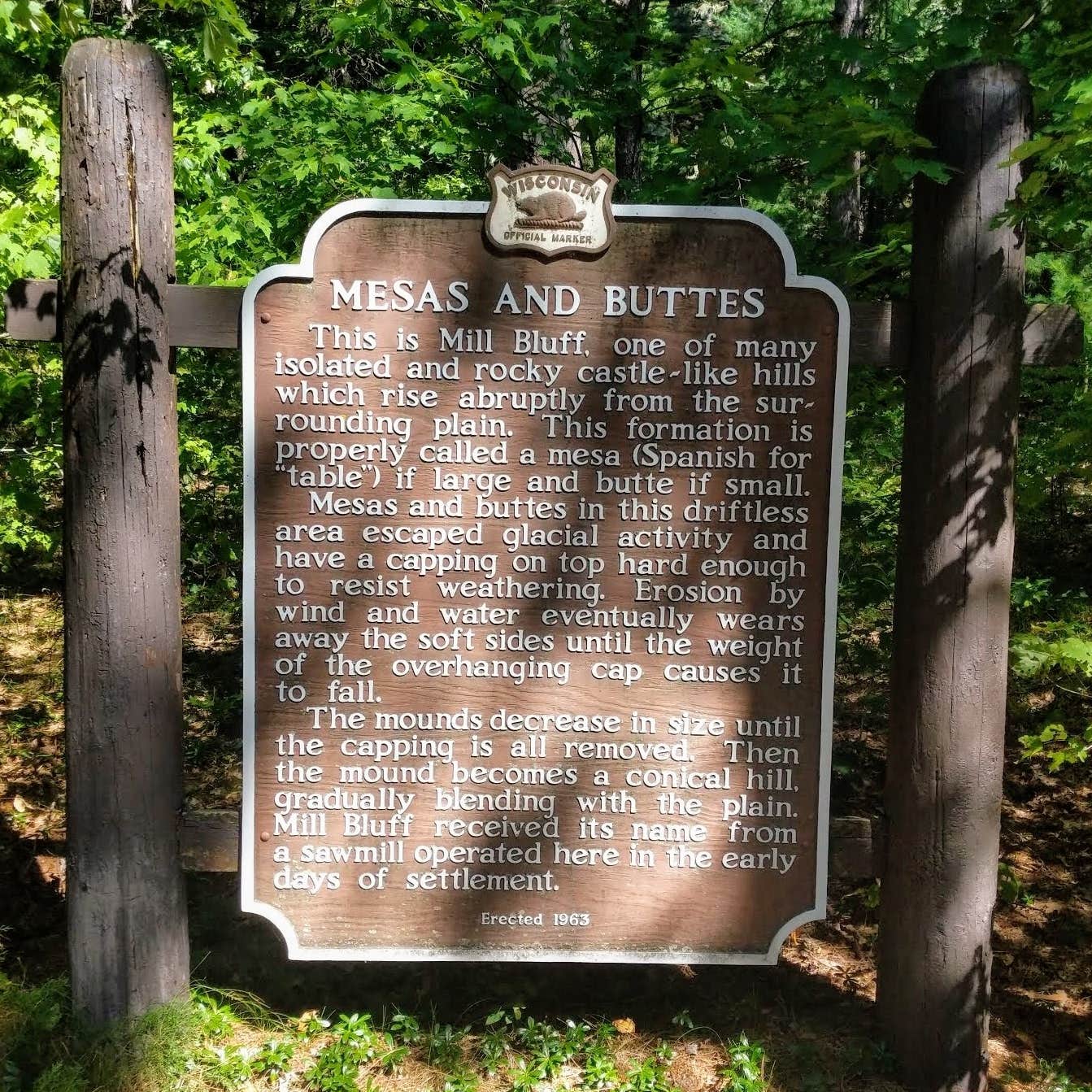 Mill Bluff State Park Campground | Camp Douglas, Wisconsin