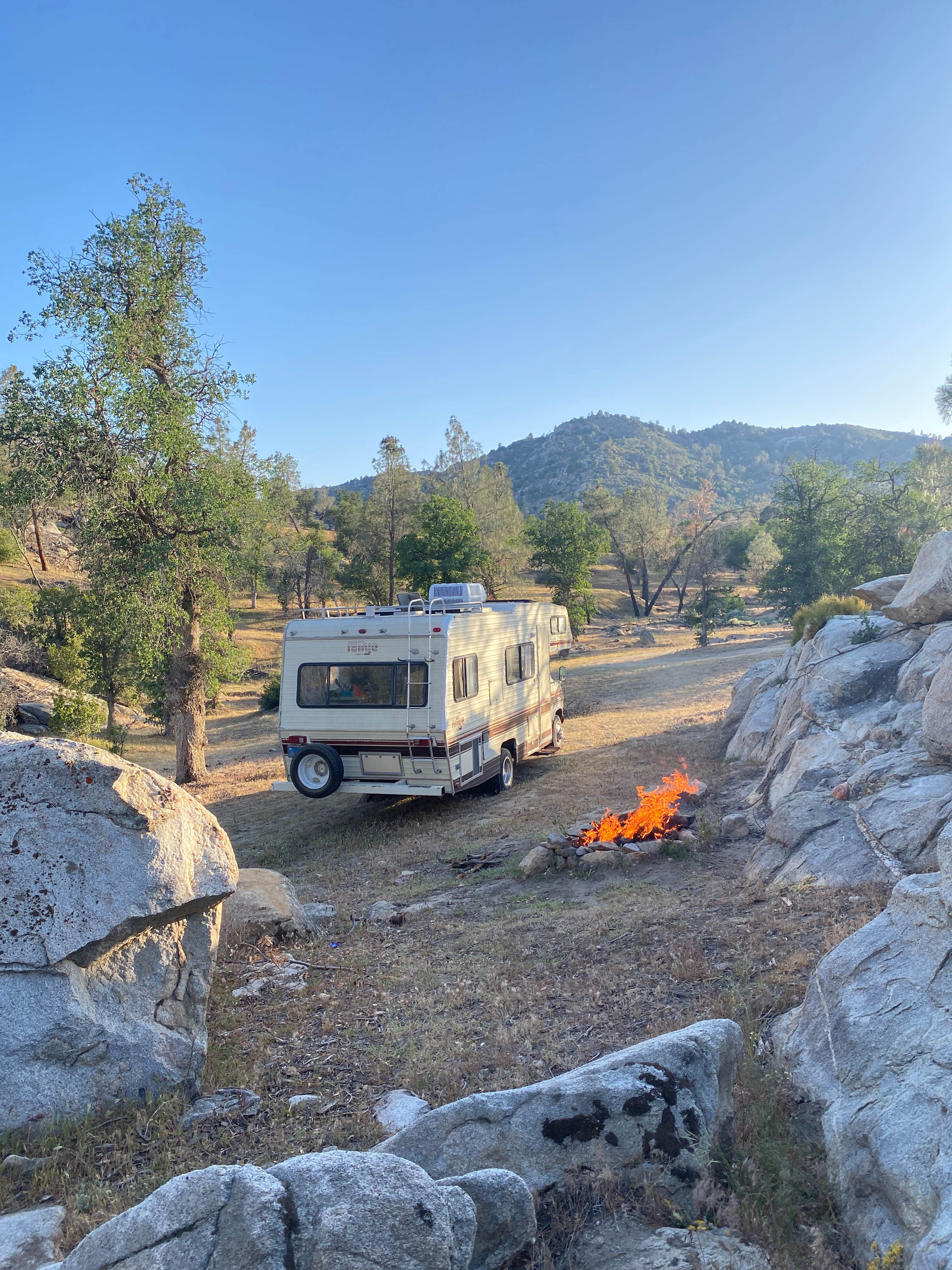Keyesville Recreation Area Dispersed Camping | Lake Isabella, California