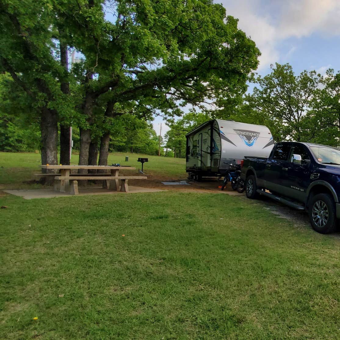 Stroud Municipal Lake Camping | Depew, Oklahoma
