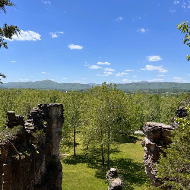 Natural Chimneys County Park Camping | Mount Solon, VA