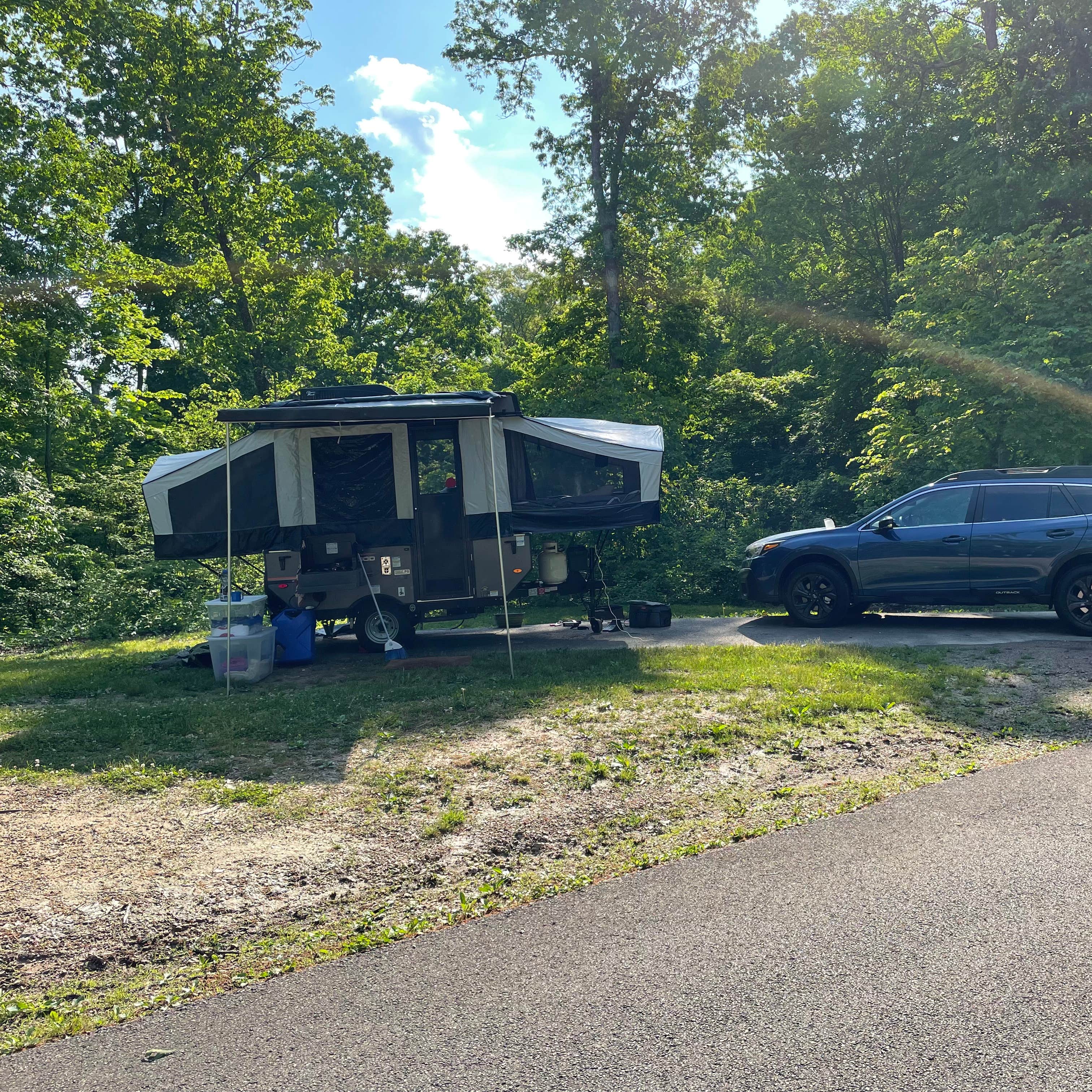 Lake Hope State Park Campground | New Plymouth, Ohio