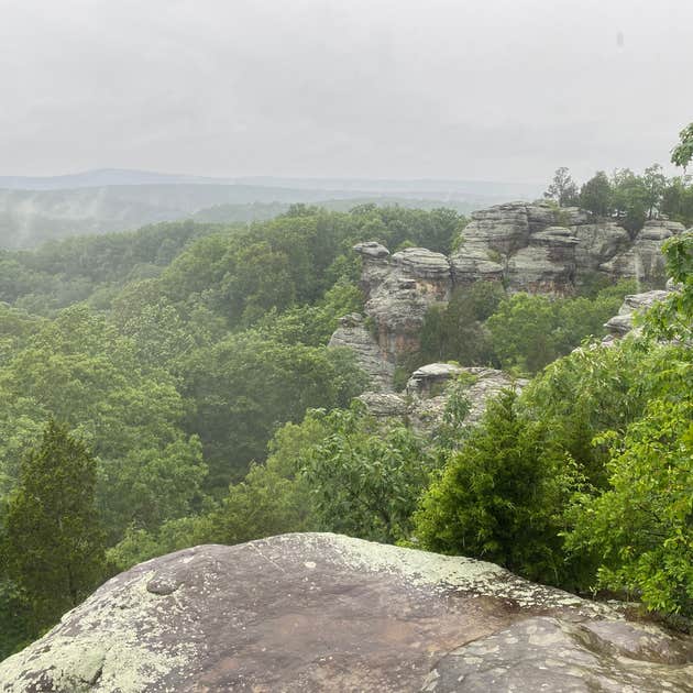 Dixon Springs State Park Campground | Grantsburg, Illinois