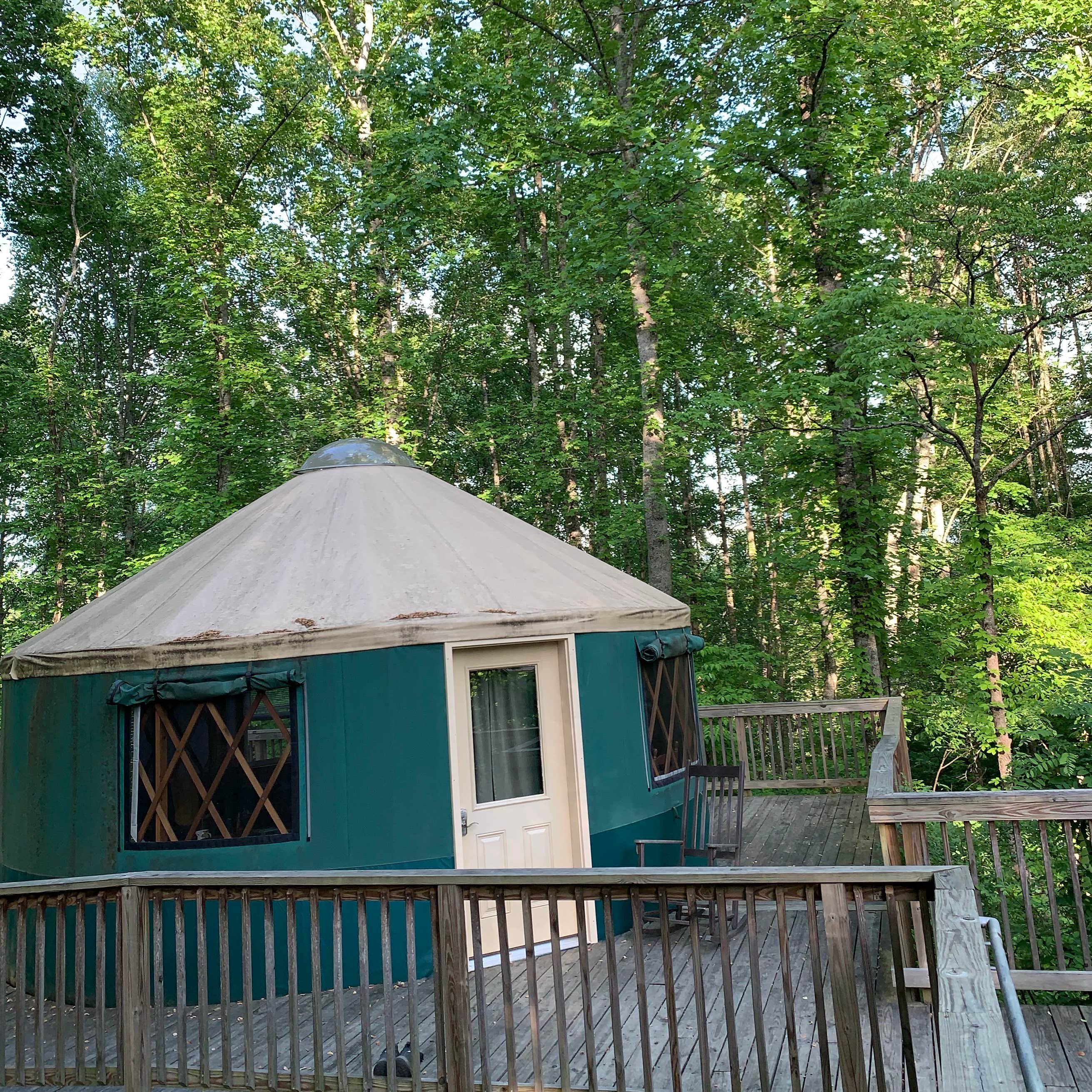 Natural Tunnel State Park Yurts — Natural Tunnel State Park Camping ...