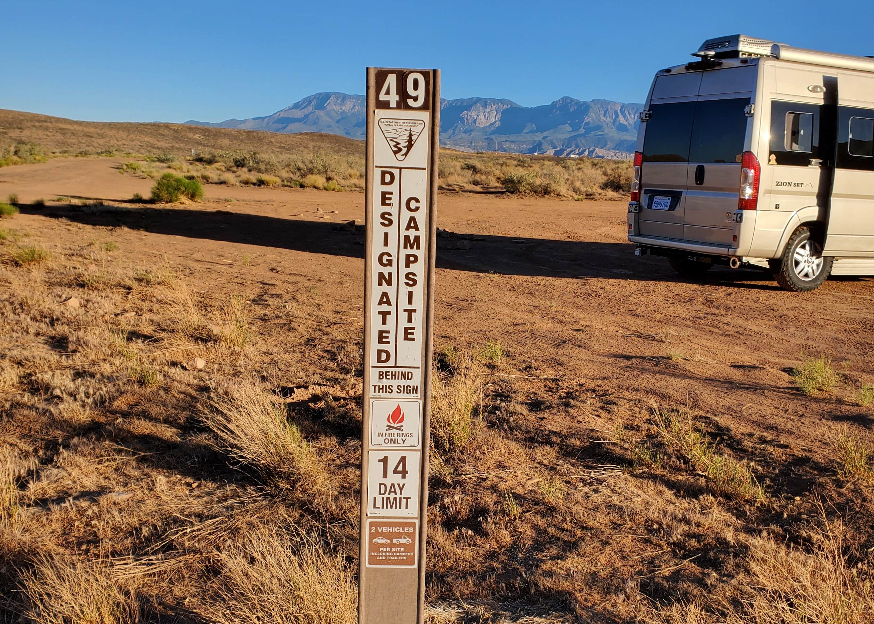 Hurricane Cliffs BLM dispersed #49-53 Camping | The Dyrt