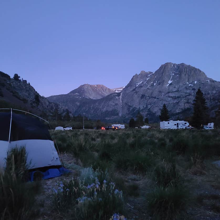 Silver Lake Campground at June Lake | Mammoth lakes, CA