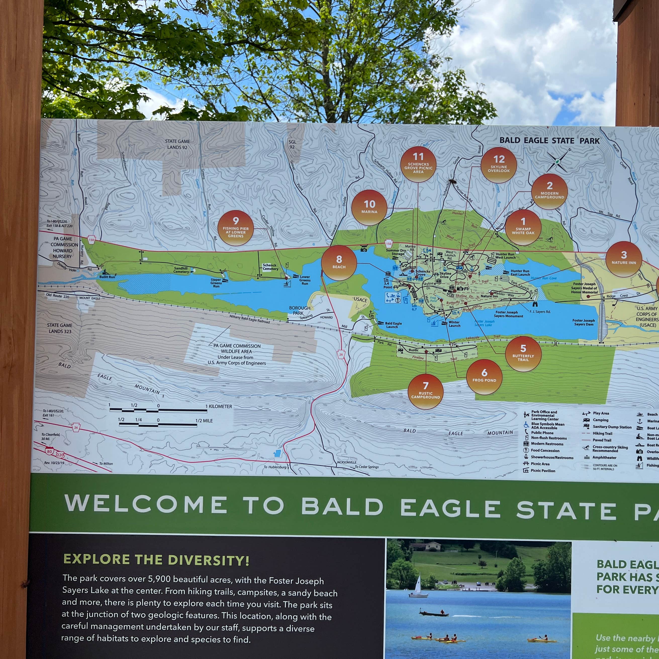 Russell P Letterman Campground — Bald Eagle State Park | Howard ...