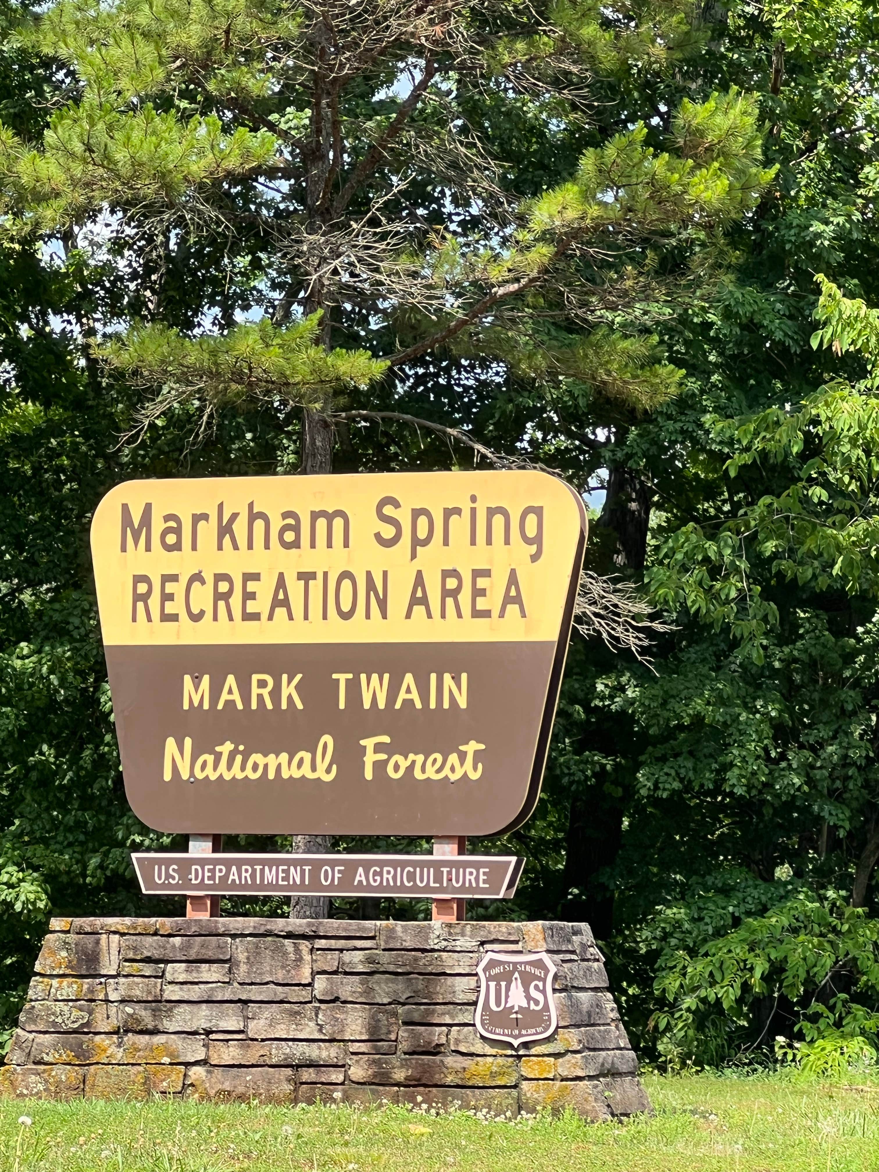 Mark Twain National Forest Markham Springs Recreation Area Camping ...