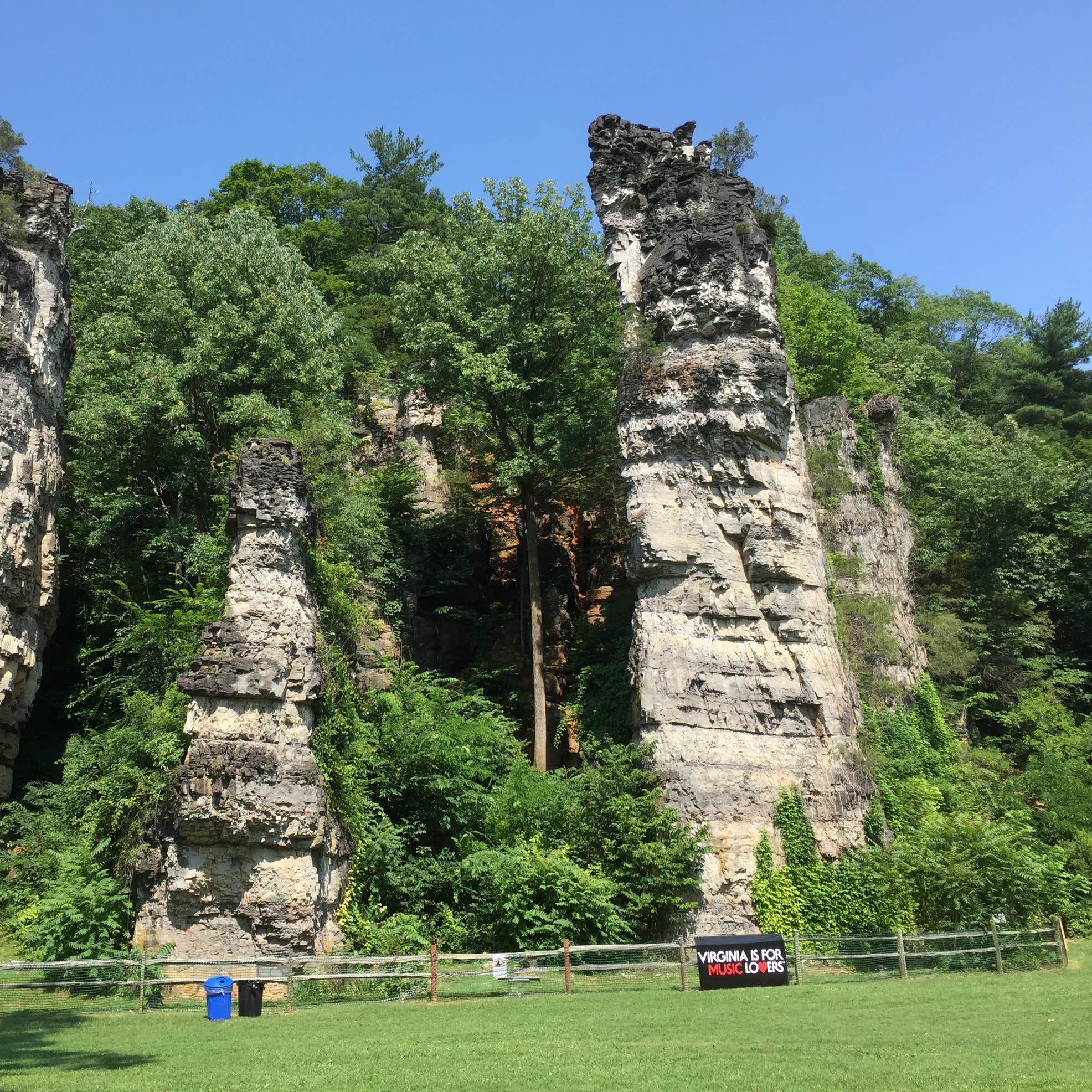 Natural Chimneys Regional Park Camping | Mount Solon, Virginia