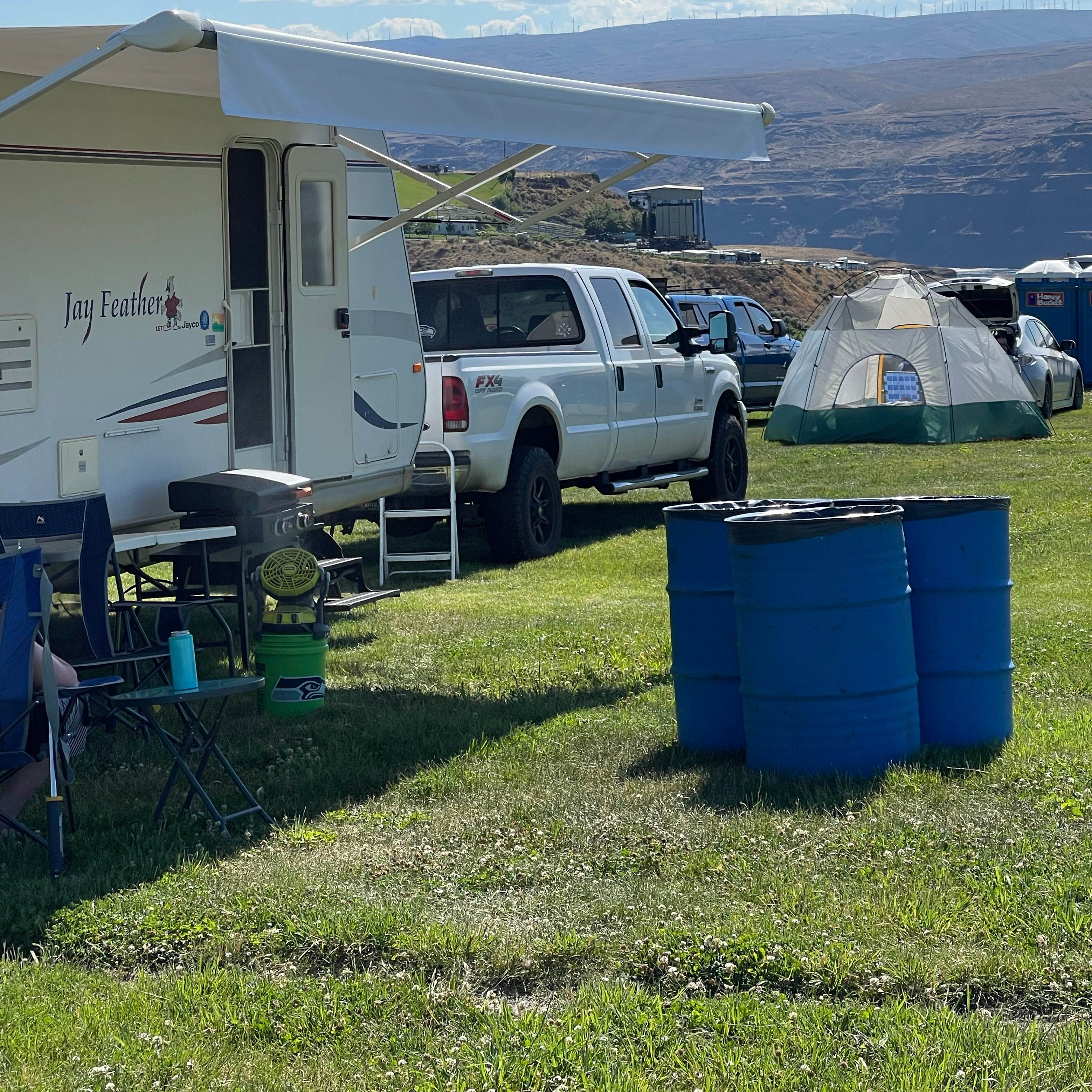 Gorge Amphitheatre Campground | Vantage, Washington