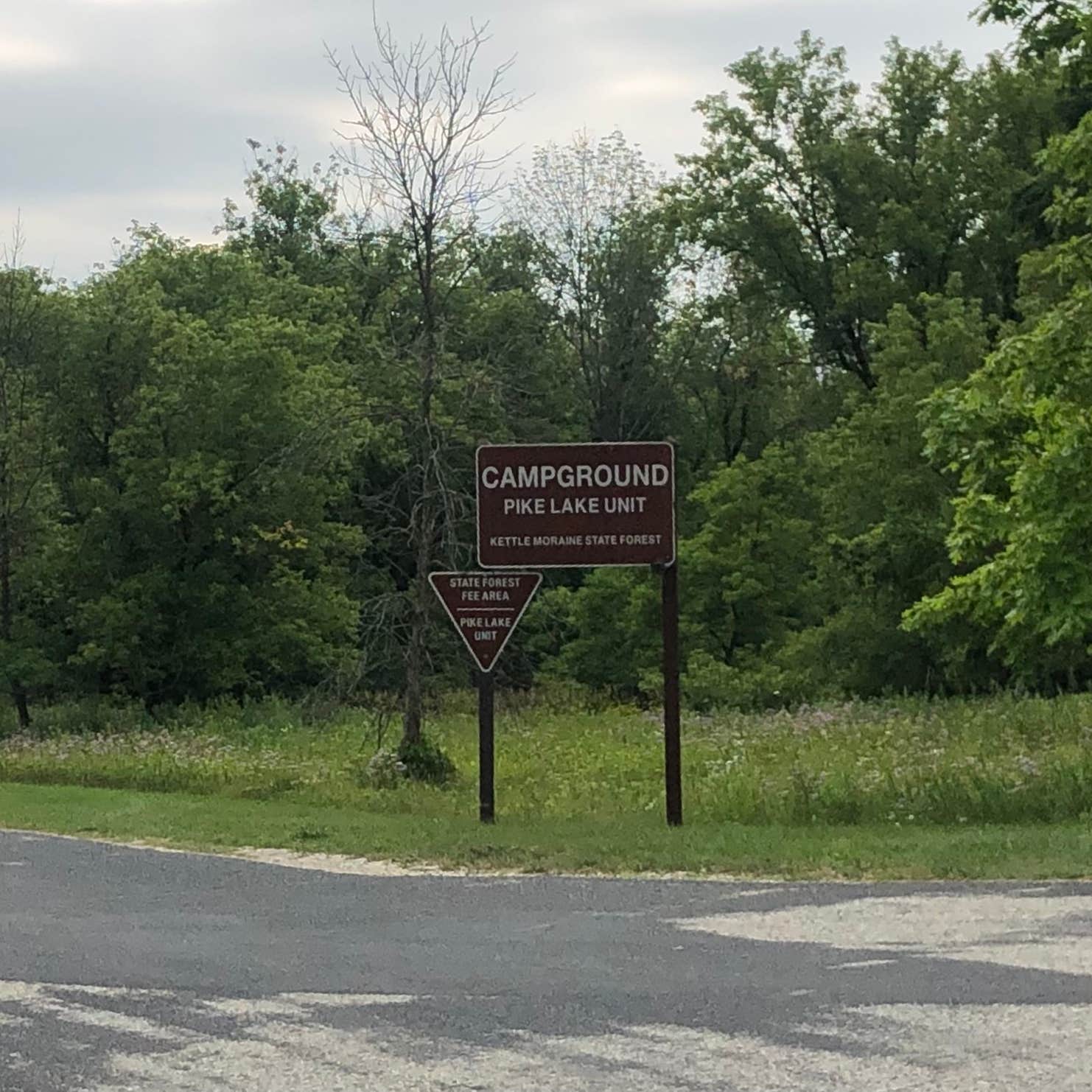 Pike Lake Campground — Kettle Moraine State Forest-Pike Lake Unit ...