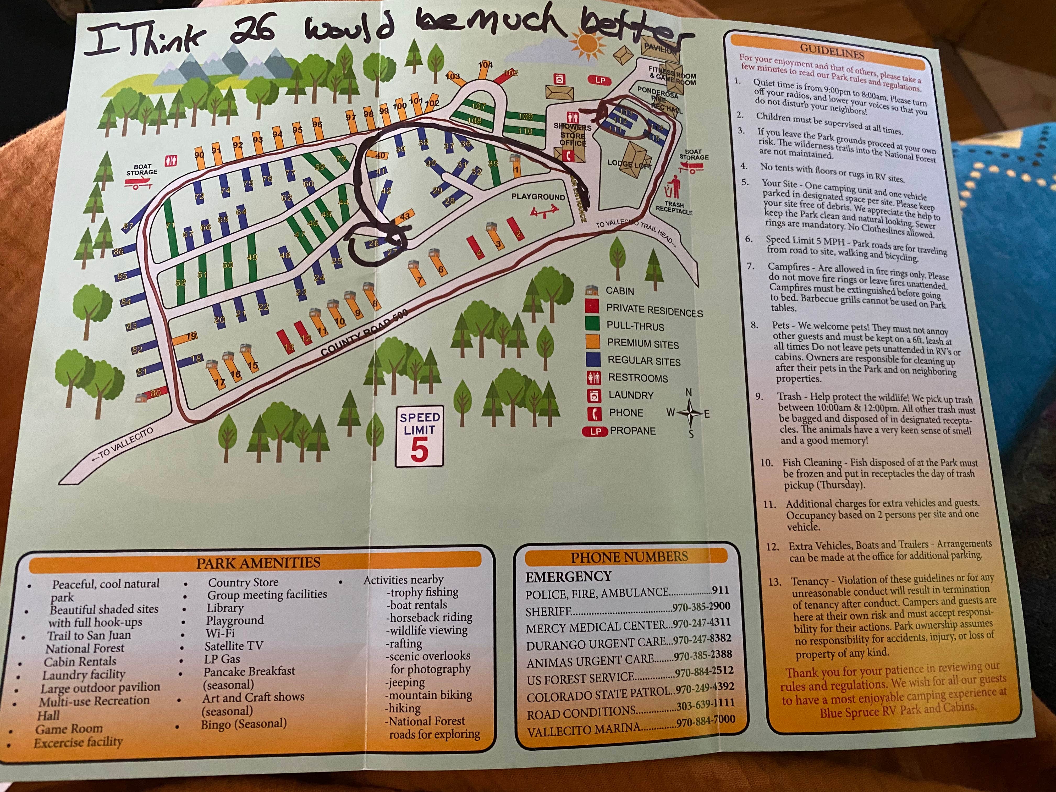 Blue Spruce RV Park & Cabins | Cascade, Colorado