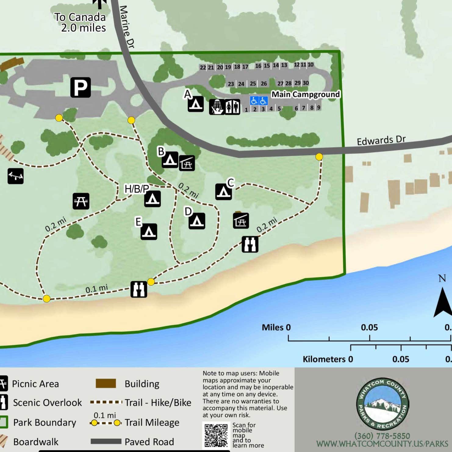 Lighthouse Marine Park Camping | Point Roberts, WA