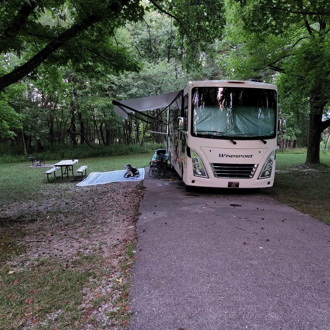 Wayne Fitzgerrell State Park Campground | Whittington, IL
