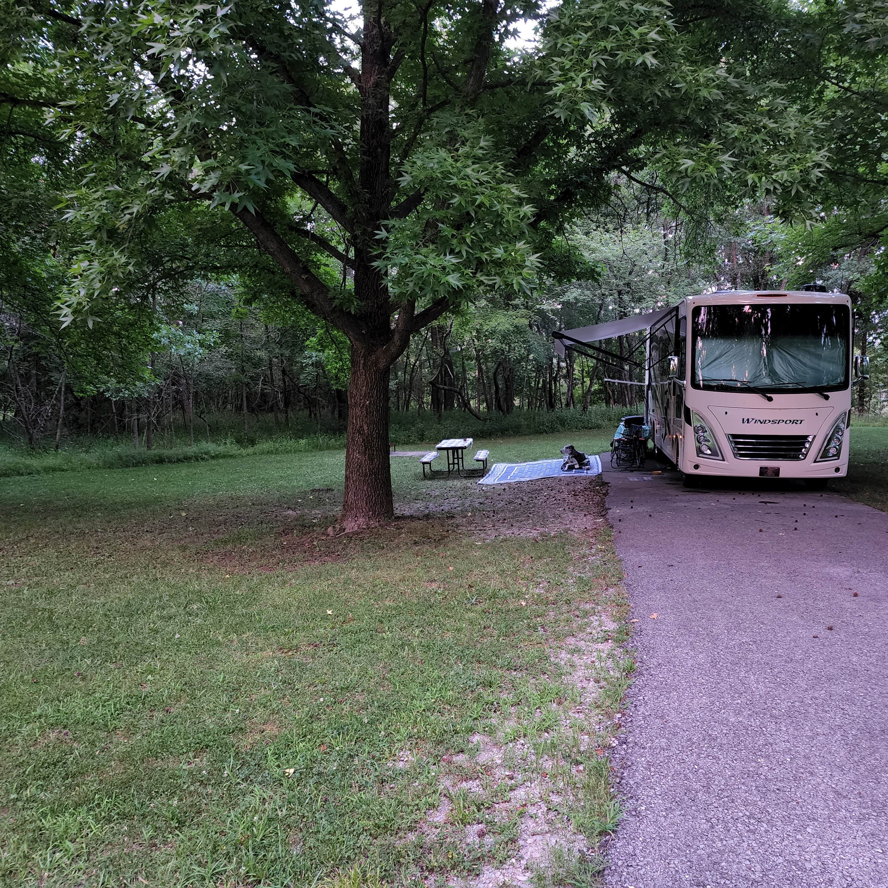Wayne Fitzgerrell State Park Campground | Whittington, IL