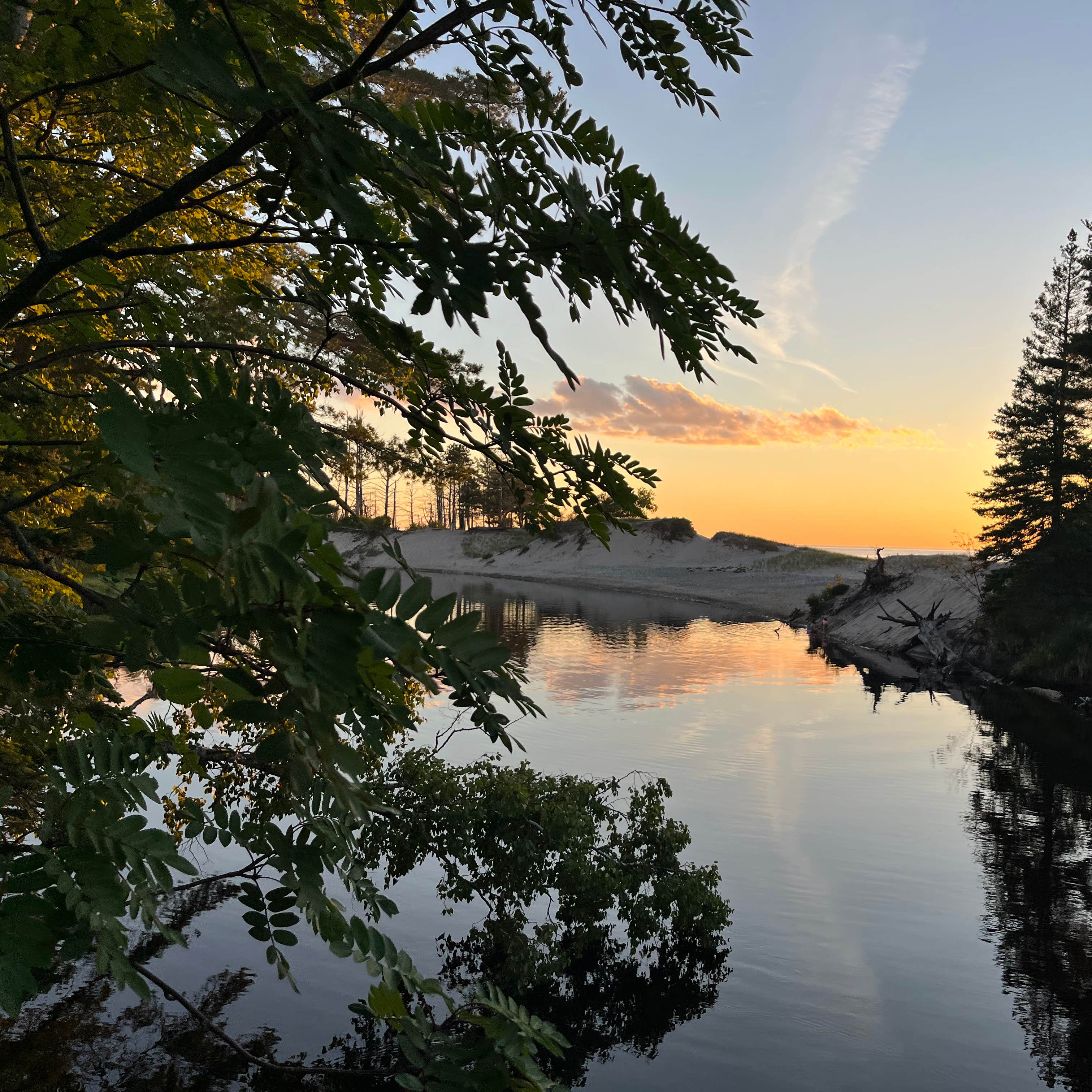 Mouth of Two Hearted River State Forest Campground | Paradise, Michigan