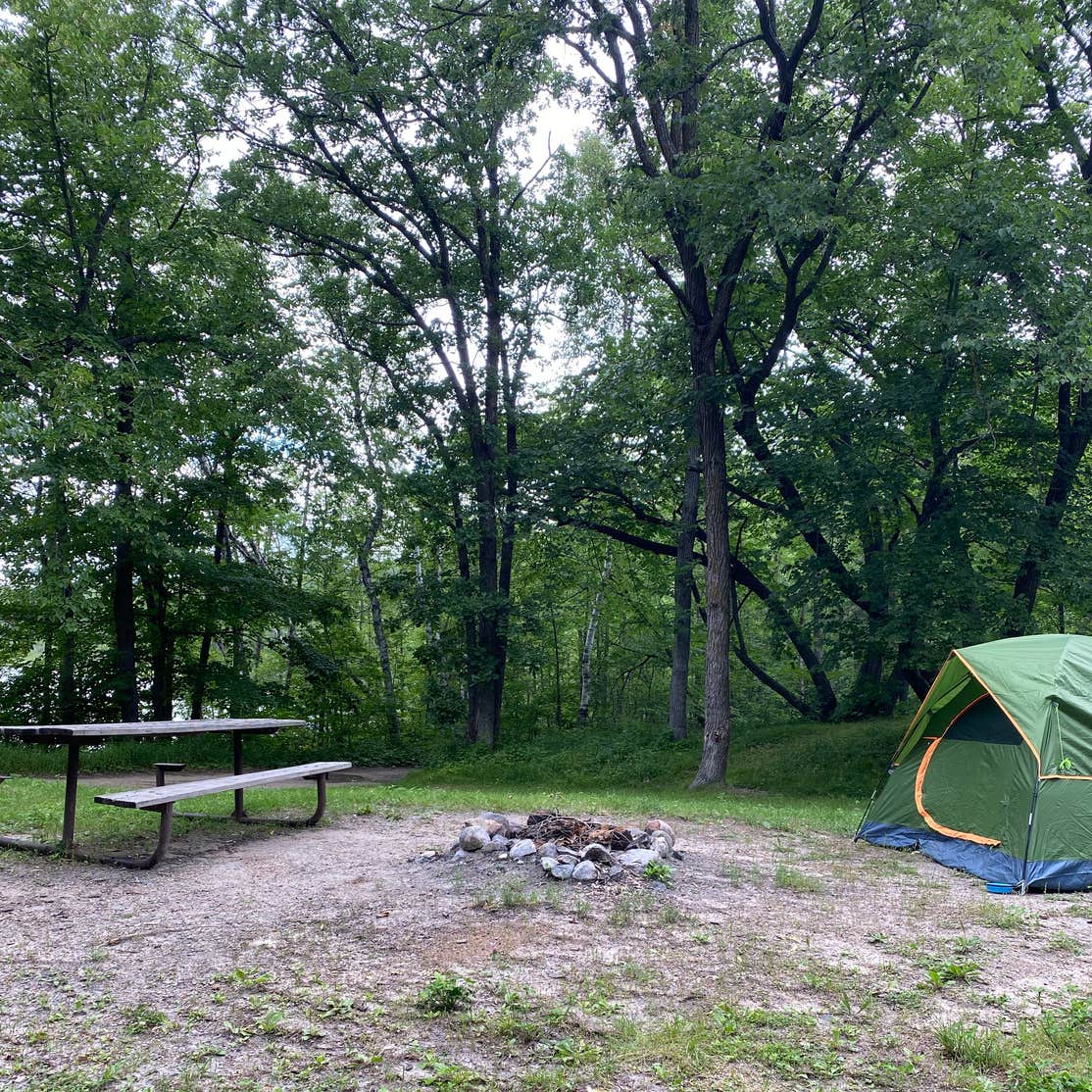 Little Gulch Lake canoe campsite | Laporte, Minnesota