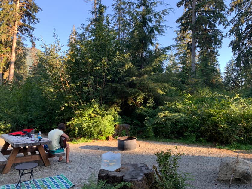 Bayview Campground (mt. Baker-snoqualmie National Forest, Wa) Camping ...