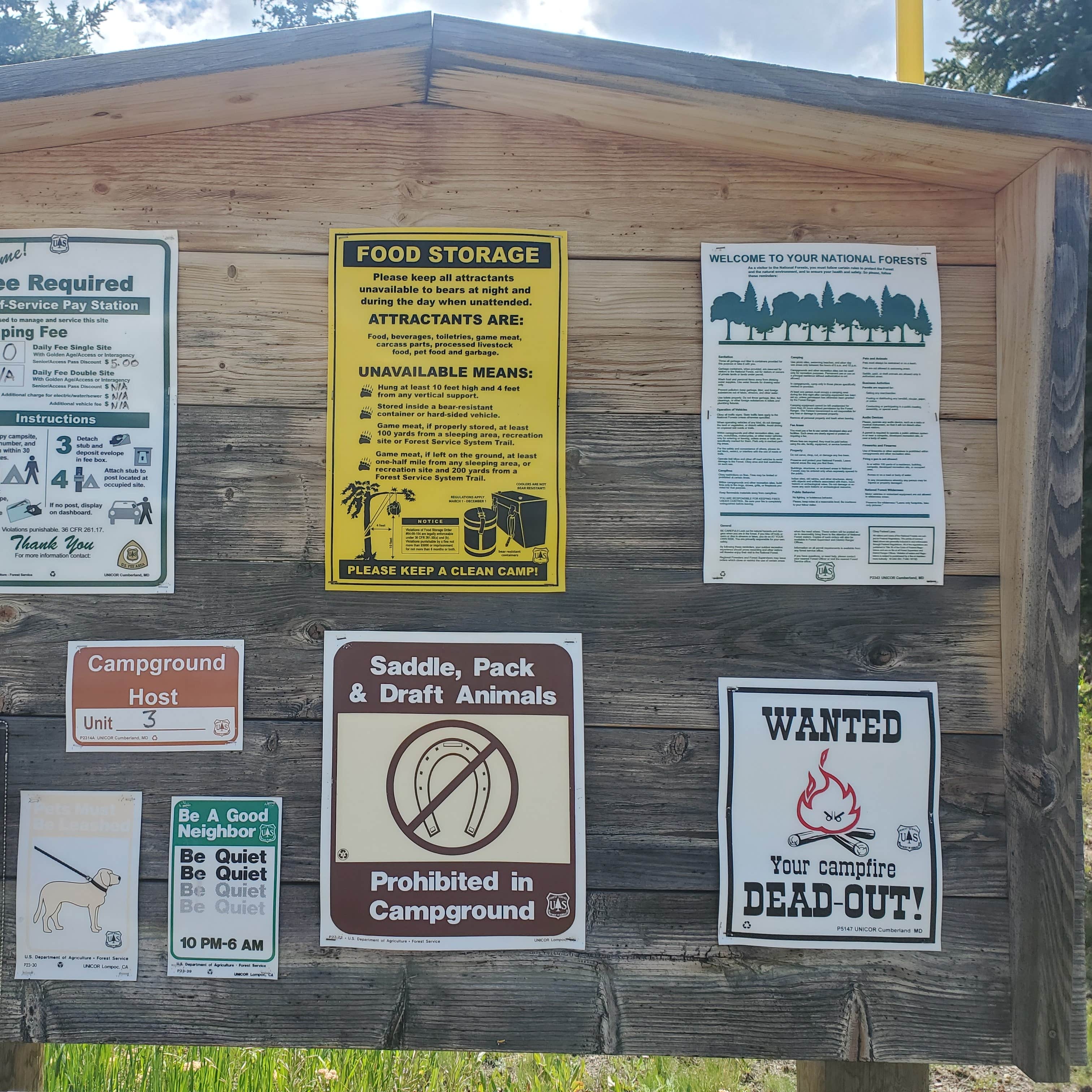 Brooks Lake Campground | Dubois, Wyoming