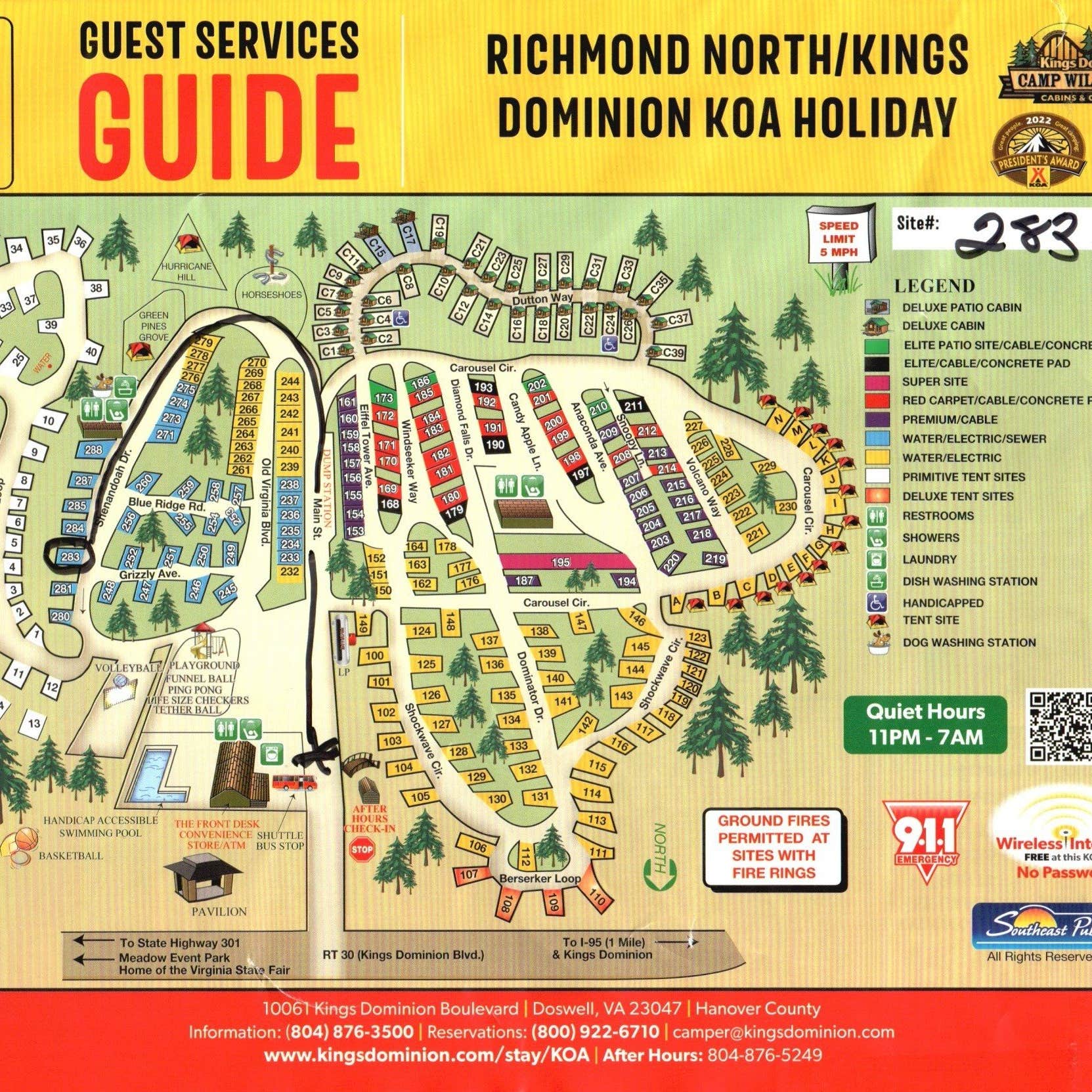 Richmond North - Kings Dominion KOA Camping | Doswell, VA