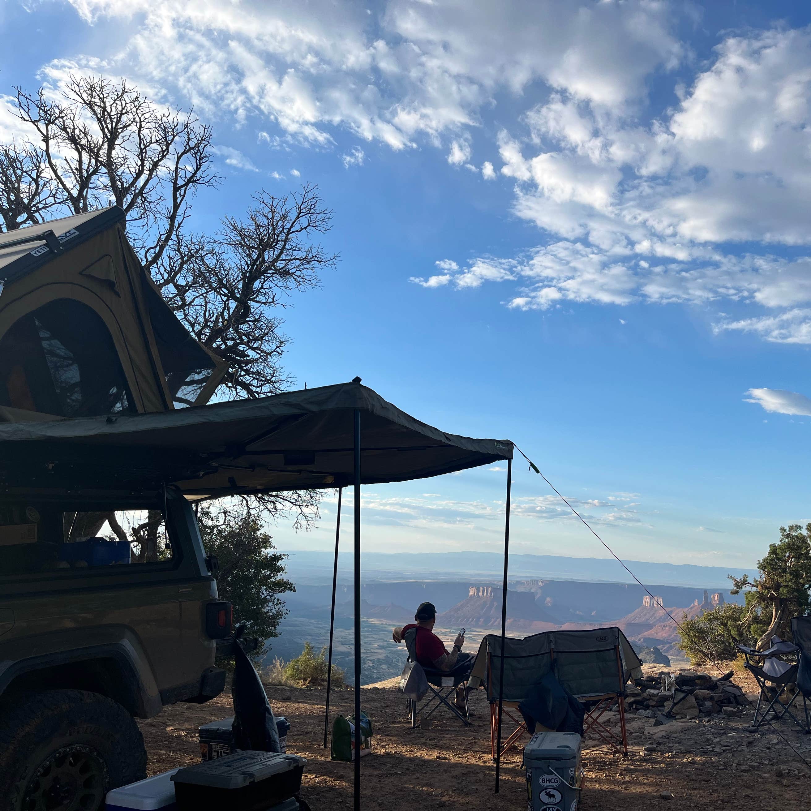 Porcupine rim campground | Castle Valley, Utah