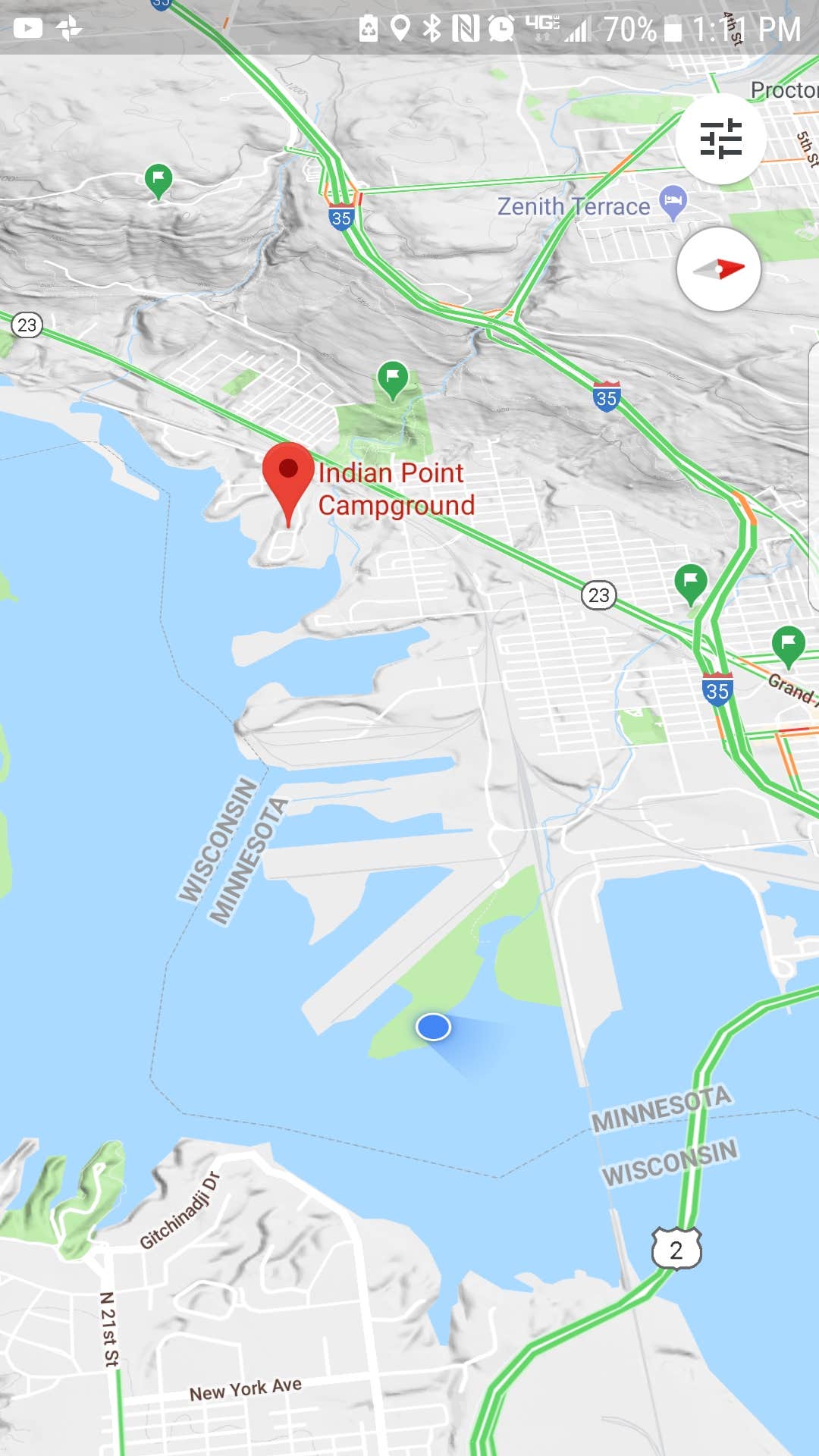 Duluth Indian Point Campground | The Dyrt