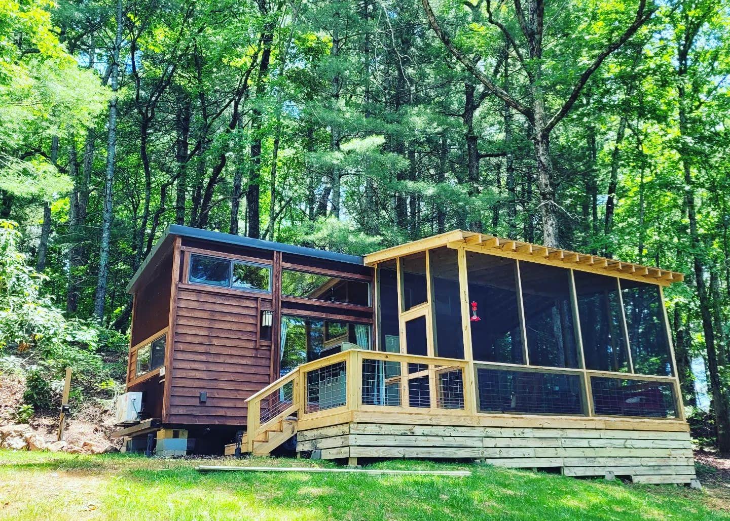 Red Bird Ridge Lake Front Tiny House Camping | The Dyrt